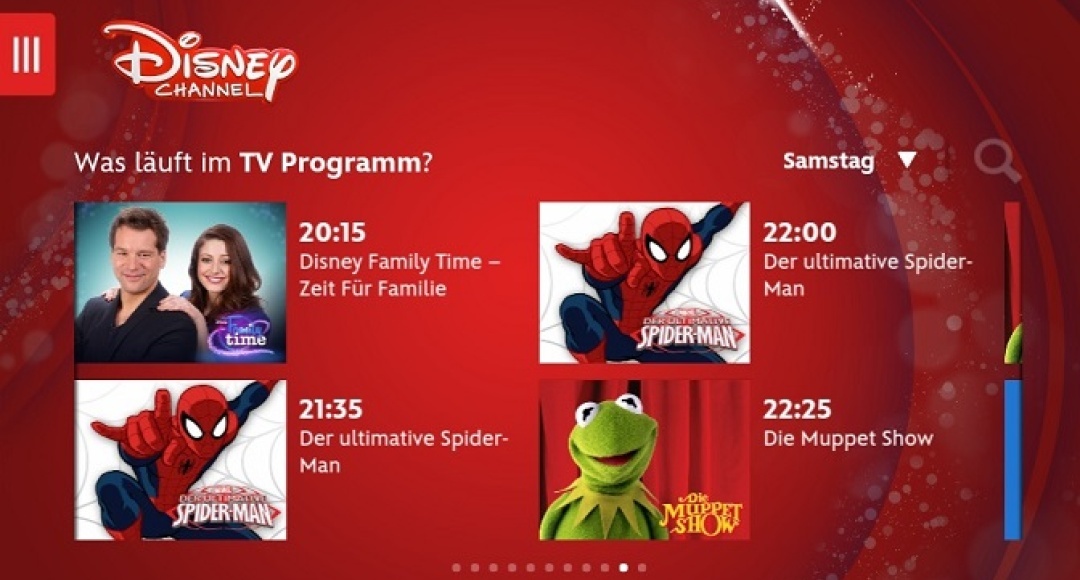 Disney startet eine kostenlose Programm-App