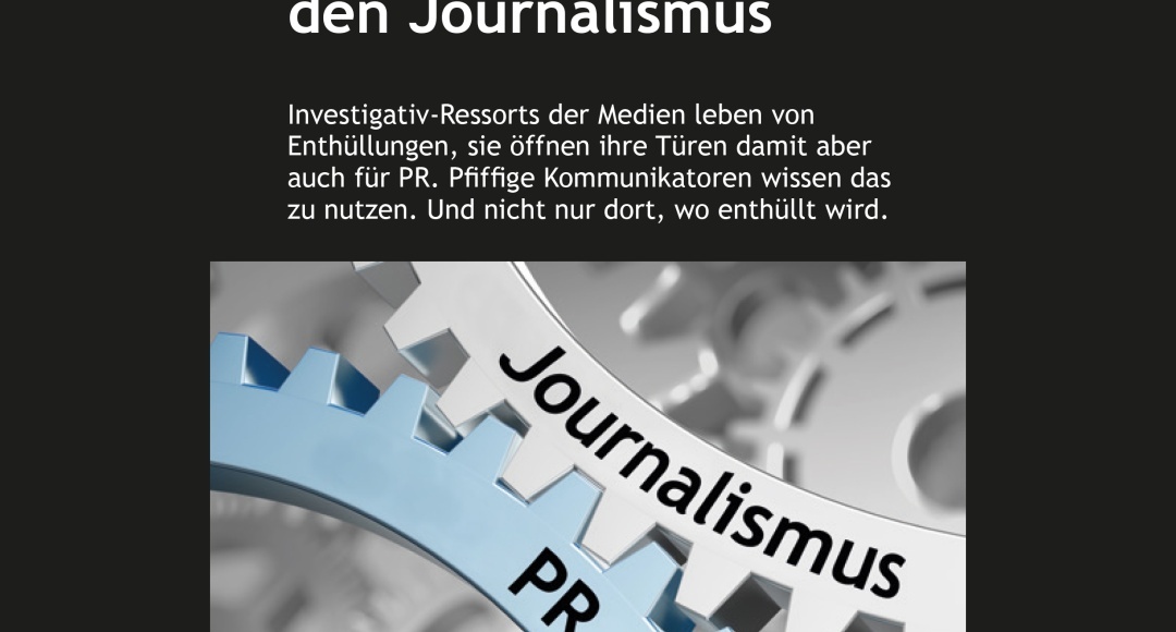 "Der Futtertrog für den Journalismus": Anton Hunger über ...