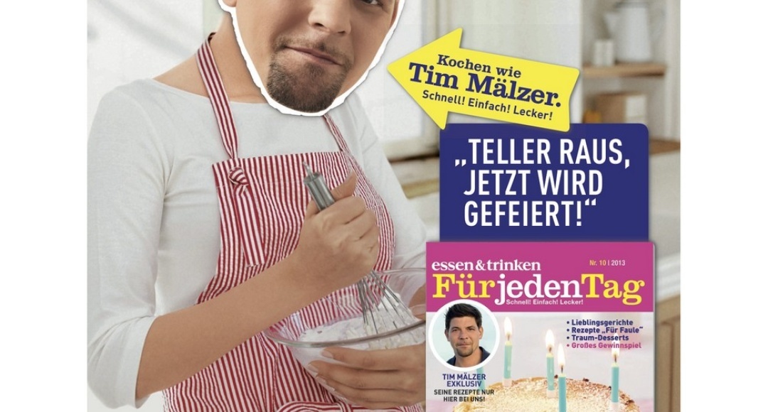 "Essen & Trinken für jeden Tag" wirbt mit Tim Mälzer
