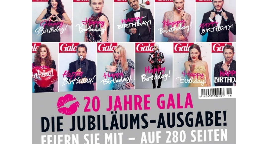 Die Rekord-Jubiläums-Ausgabe der "Gala"