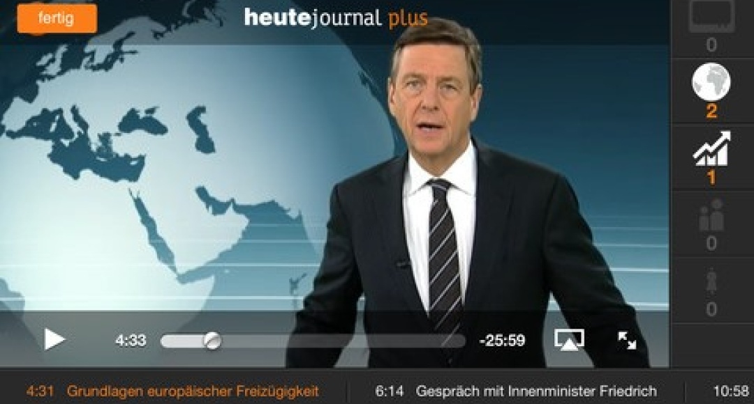 BDVZ kritisiert "heute"-App als zu textlastig