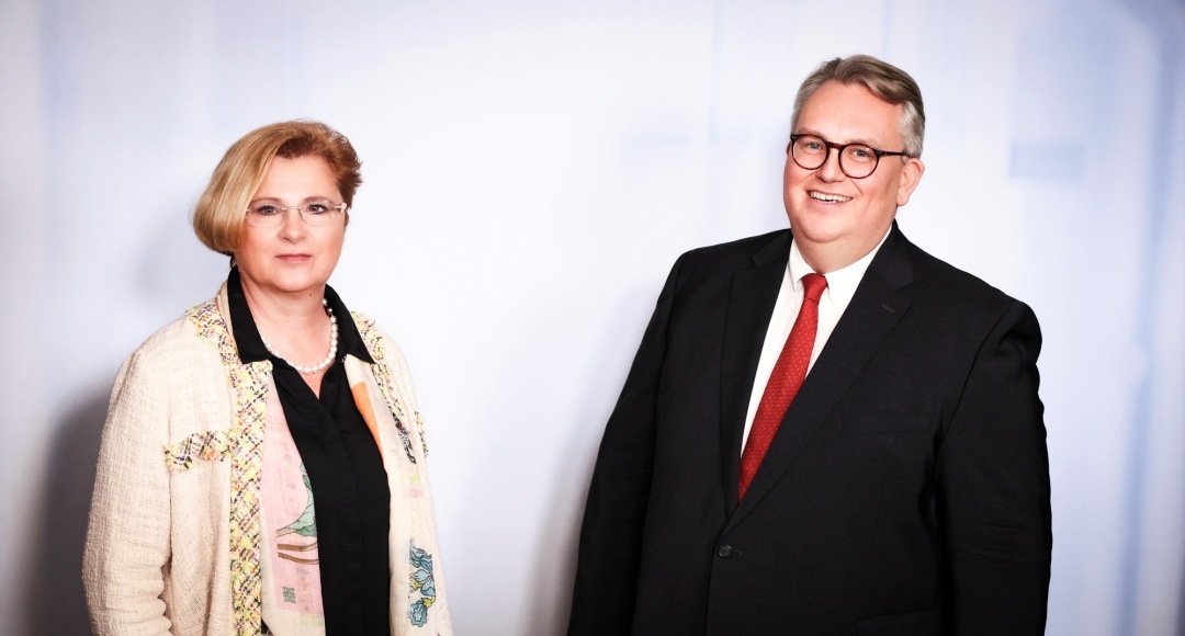 Alexander Feldmann und Barbara Bliefert bilden neue mecom-Doppelspitze