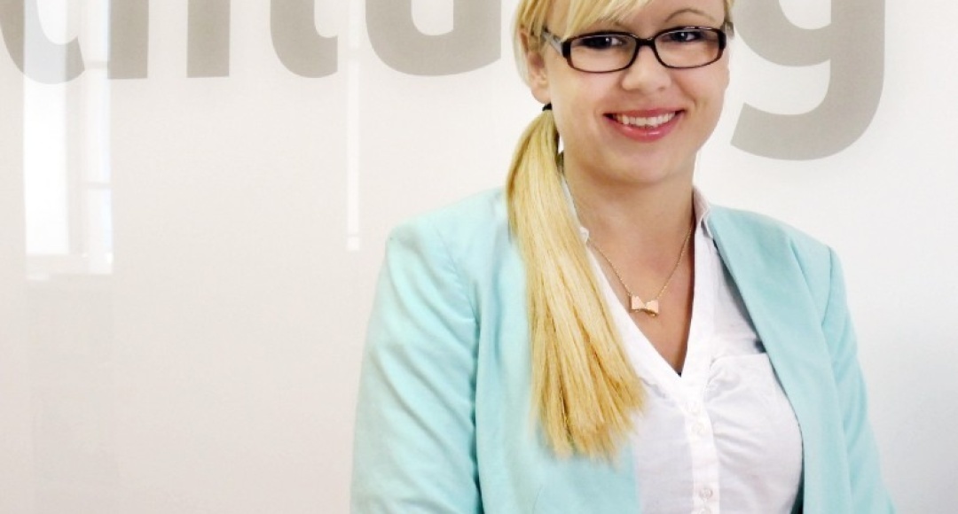 Sarah Bischoff geht zu achtung!
