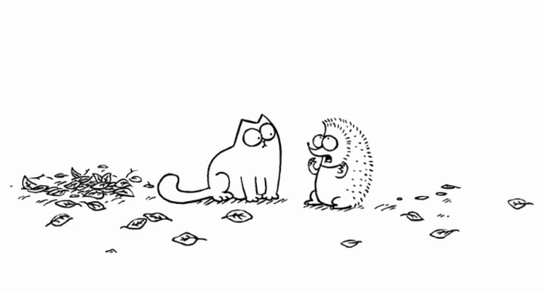 Simon's Cat trifft Igel